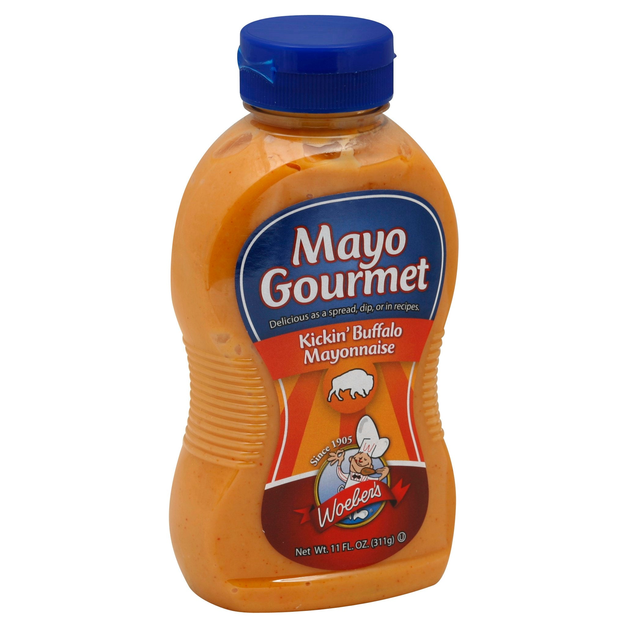 Woeber Mayo Kicking Buffalo 11 Oz (Pack of 6) – Universo Brands